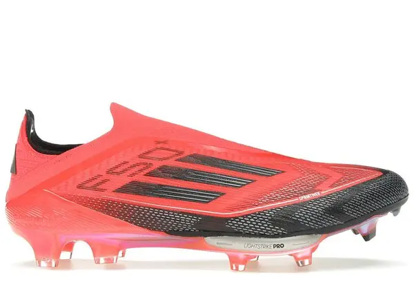 Adidas F50+ Elite Laceless Fg - Turbo/aurora Black/platinum Metallic