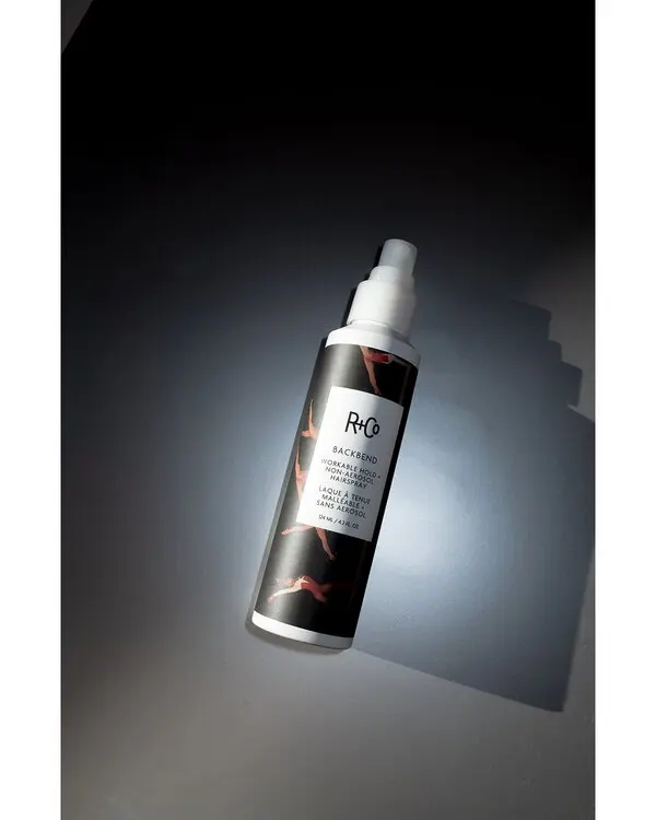 R+Co Backbend Workable Hold + Non Aerosol Hairspray 4.2 Oz