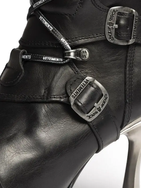 Vetements X New Rock Rockstar Boots