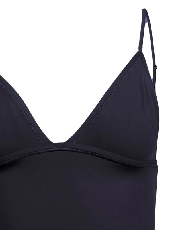 FLEUR DU MAL Le Stretch Slip Dress - Black