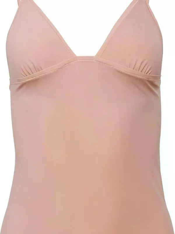 FLEUR DU MAL Le Stretch Slip Dress - Neutrals