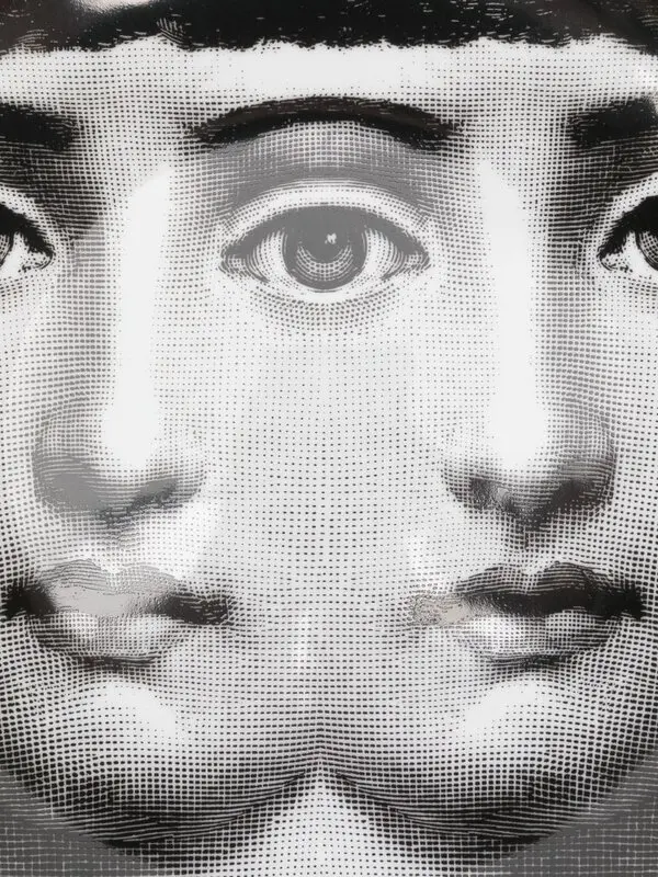 FORNASETTI Tema E Variazioni N.350 Gemini Wall Plate