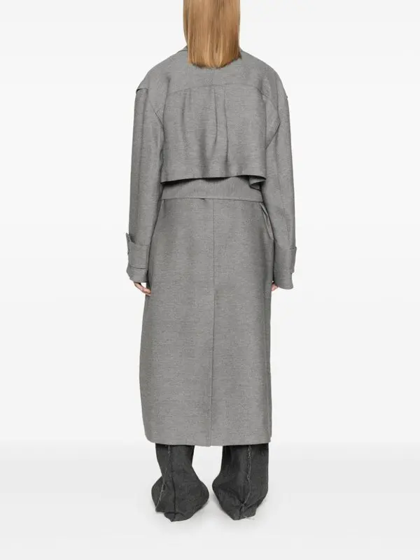 JW Anderson Longline Trench Coat - Grey