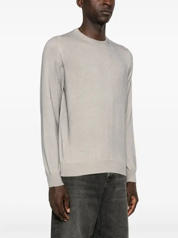 Colombo Crew-neck Sweater - Grey