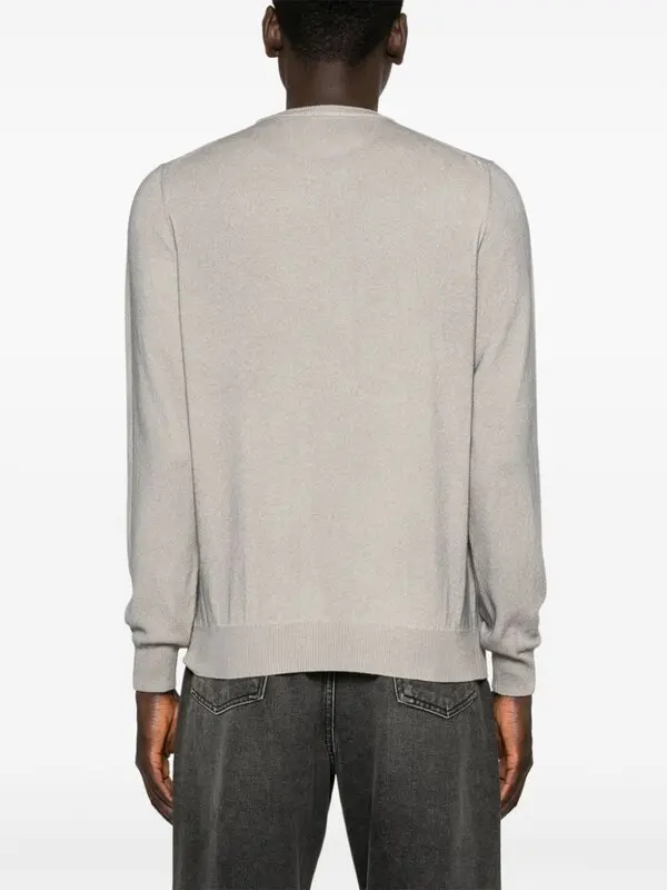 Colombo Crew-neck Sweater - Grey