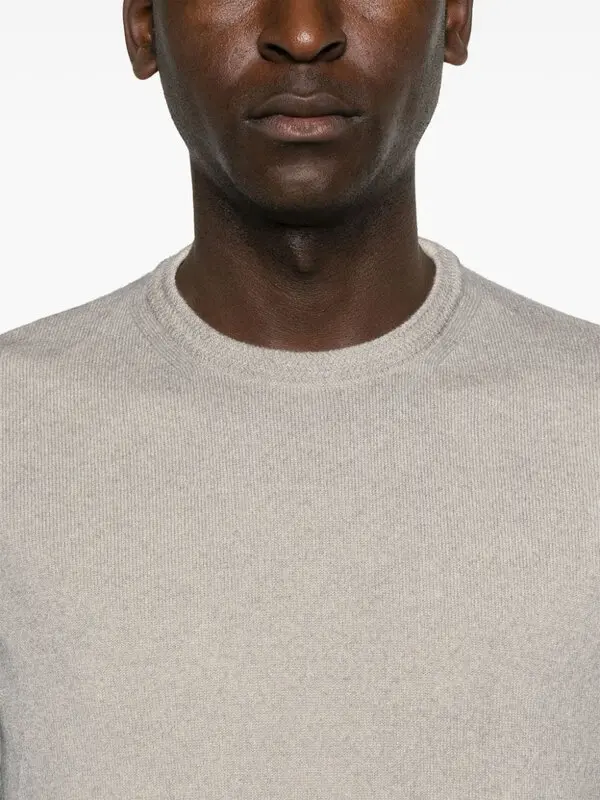 Colombo Crew-neck Sweater - Grey