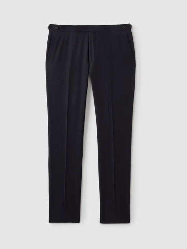REISS Combo Wool-blend Flannel Suit Trousers