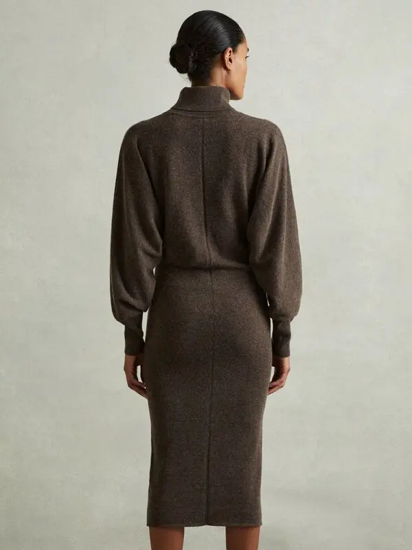 REISS Winslet Petite Jumper Dress With Wool And Cashmere