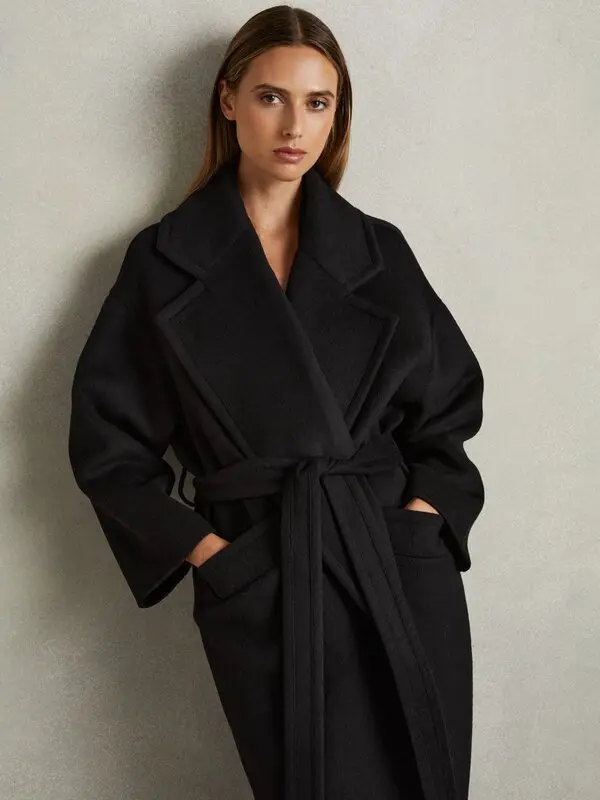 REISS Bridget Petite Wool-blend Coat