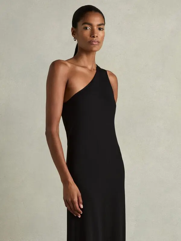 reiss one shoulder maxi dress Reiss