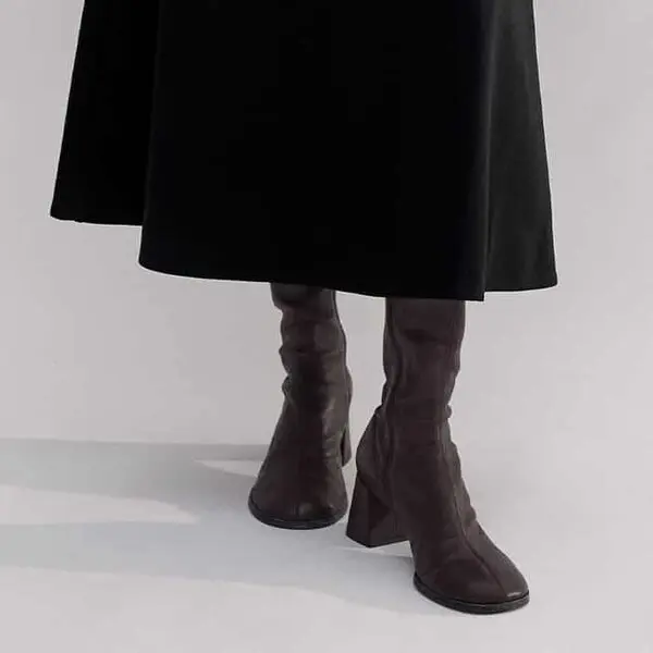 ME+EM Gather Detail Midi Dress