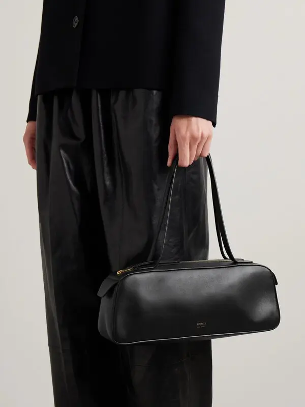 Khaite Simona Leather Shoulder Bag