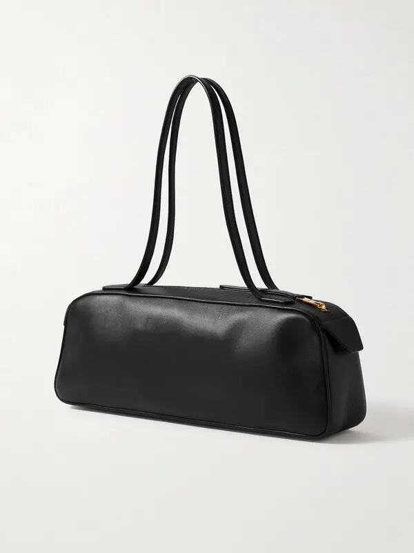 Khaite Simona Leather Shoulder Bag