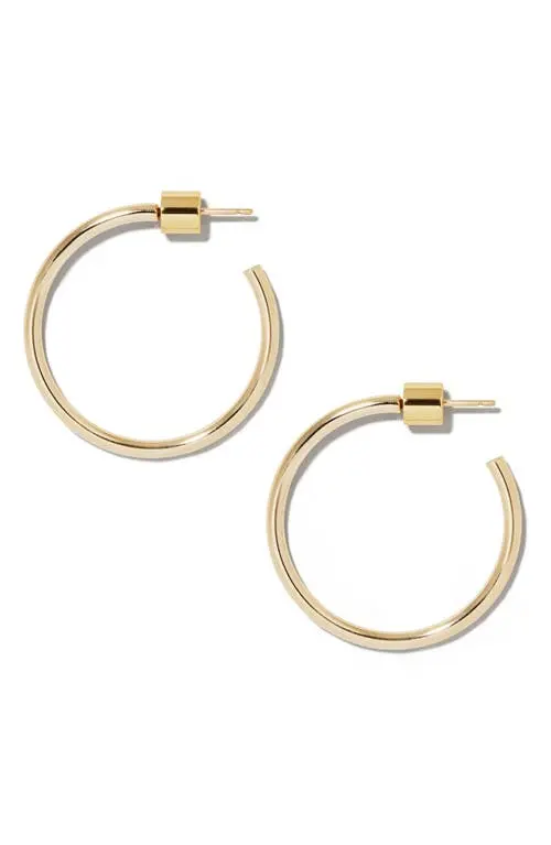 JENNIFER FISHER Thread Mini Hoop Earrings - Gold