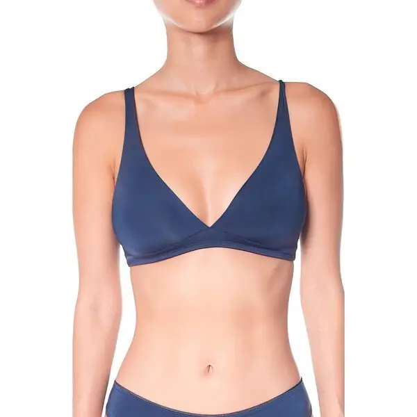 HUIT Forever Skin Triangle Bralette - Navy