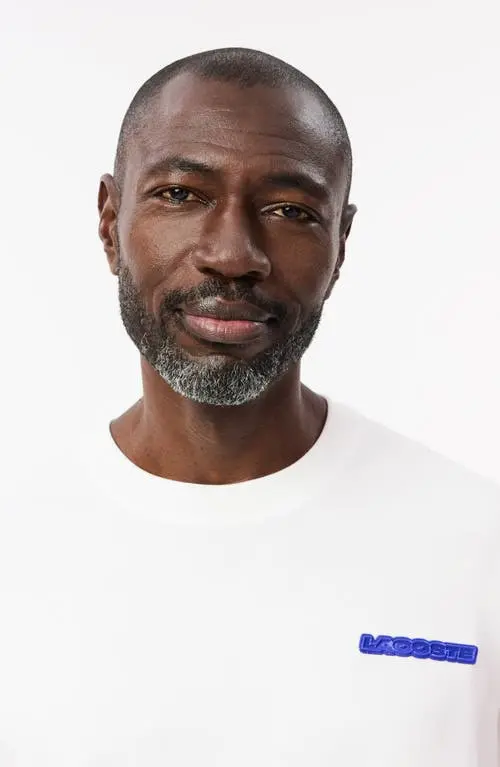 Lacoste Relaxed Graphic T-shirt - White