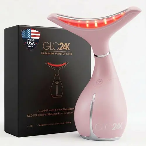 GLO24K Skin Rejuvetion Beauty Device For Face And Neck - Na