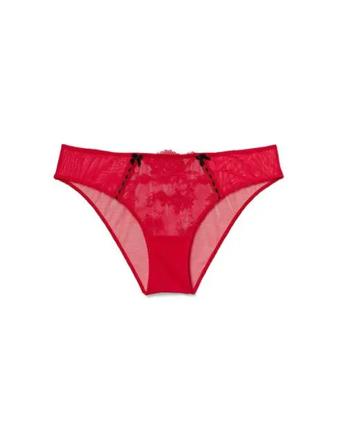 ADORE ME Yara Bikini Panties - Dark Red