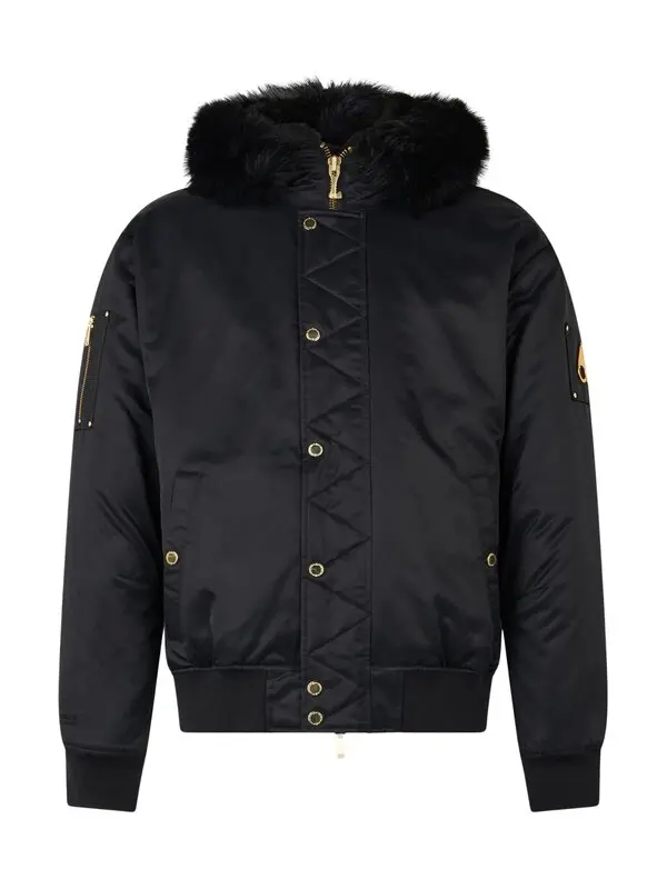 Moose Knuckles Denali Gold Bomber Jacket