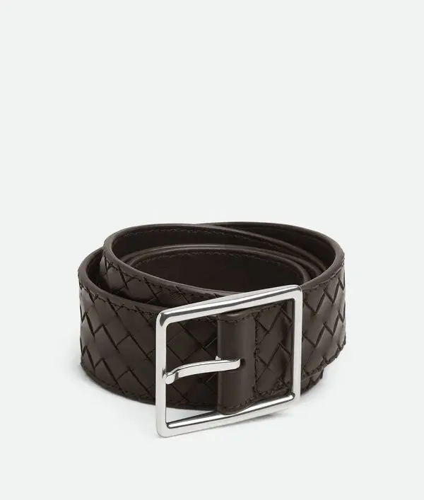 Bottega Veneta Intrecciato Piccolo Belt - Fondant