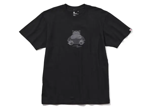 FRAGMENT X Pokemon Thunderbolt Project Snorlax Front Print Tee Shirt