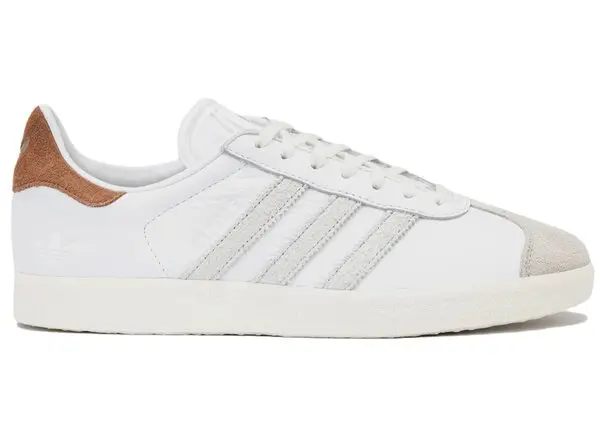 Adidas Gazelle Sneakers - White/brown