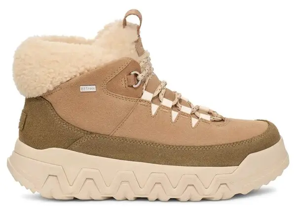 UGG Terretrail Cozy Lace Up Boots - Sand