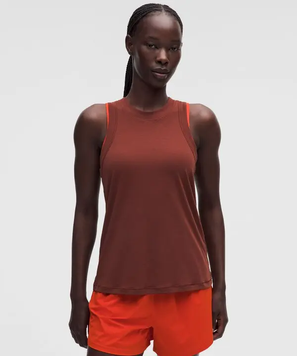Lululemon Jersey Training Tank Top - Cranberry Charm