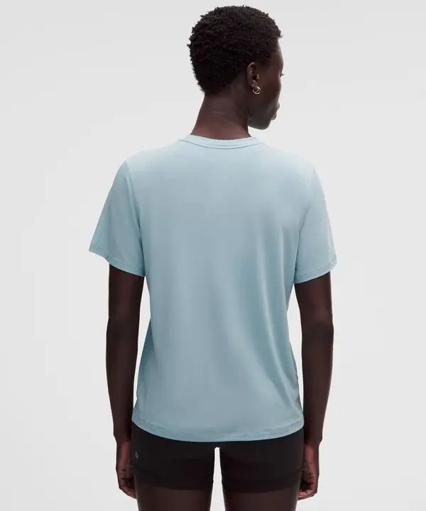 Lululemon Jersey Training Short-sleeve Shirt - Seafoam
