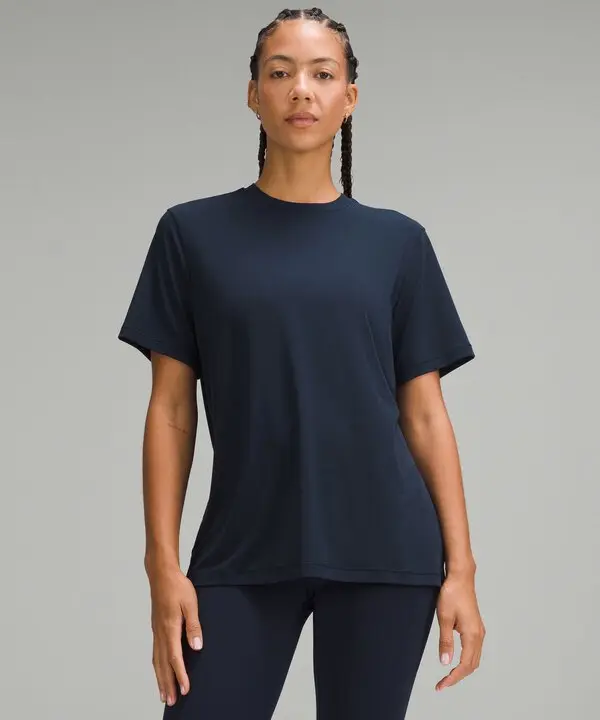 Lululemon Jersey Training Short-sleeve Shirt - True Navy