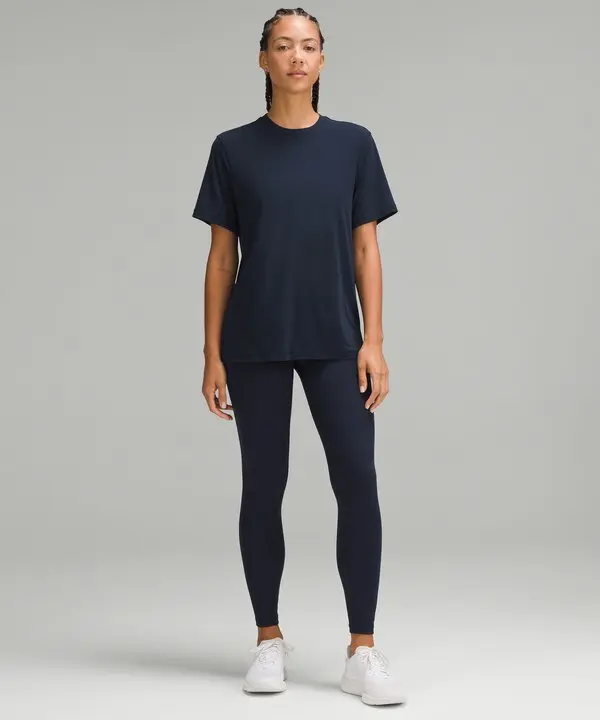 Lululemon Jersey Training Short-sleeve Shirt - True Navy