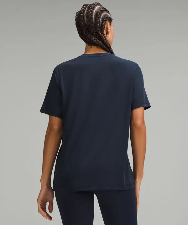 Lululemon Jersey Training Short-sleeve Shirt - True Navy