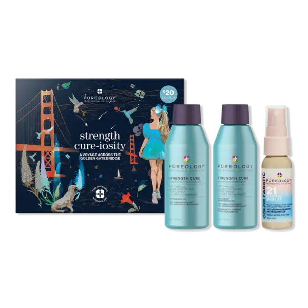 PUREOLOGY Strength Cure Holiday Travel Kit