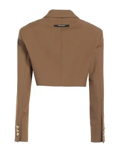 Palm Angels Double-breasted Blazer - Green