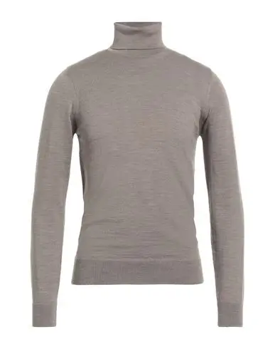Alpha Studio Merino Wool Turtleneck - Khaki