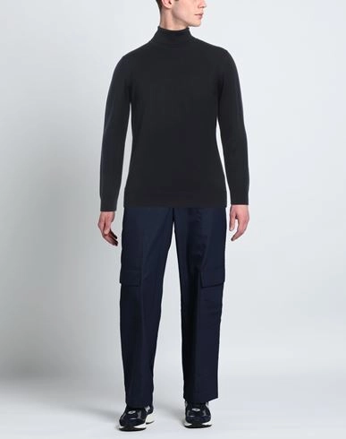 Alpha Studio Merino Wool Turtleneck - Midnight Blue