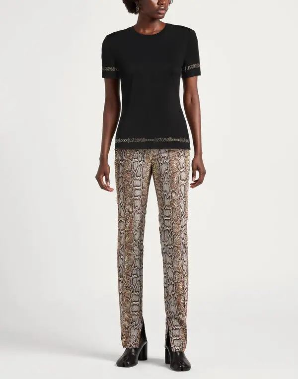 Just Cavalli T-shirt With Brand Logo