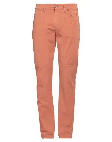 JECKERSON Tapered Leg Twill Pants - Brick