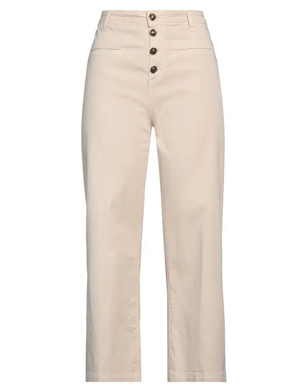 Liu Jo Cotton Elastane Wide-leg Pants