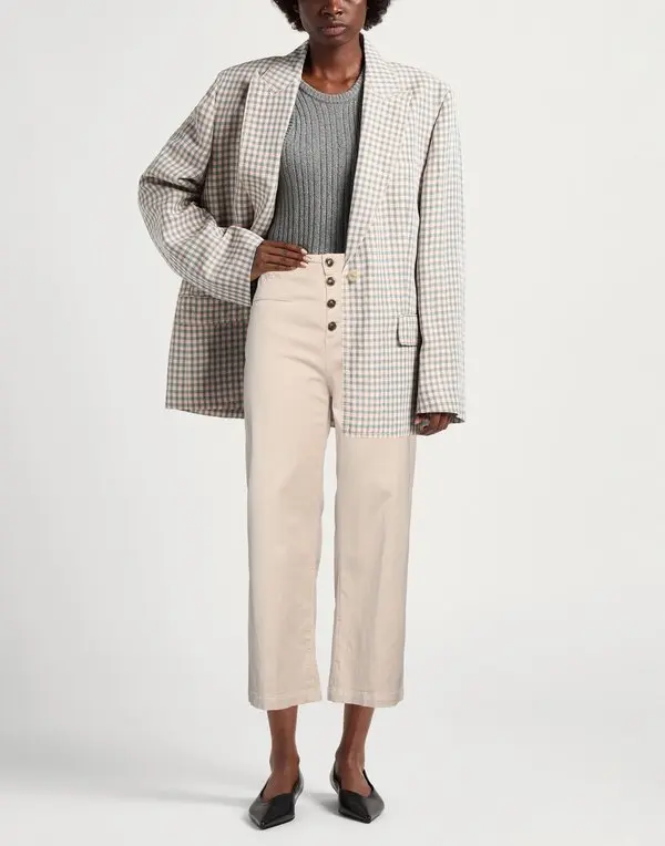 Liu Jo Cotton Elastane Wide-leg Pants
