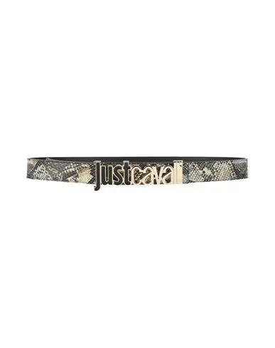 Just Cavalli Leather Belt - Dark Brown