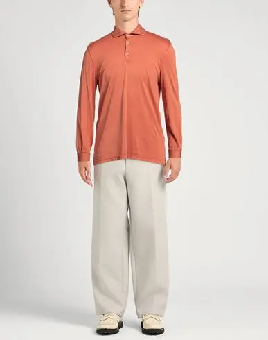 Fedeli Polo Shirt Size Organic Cotton - Orange