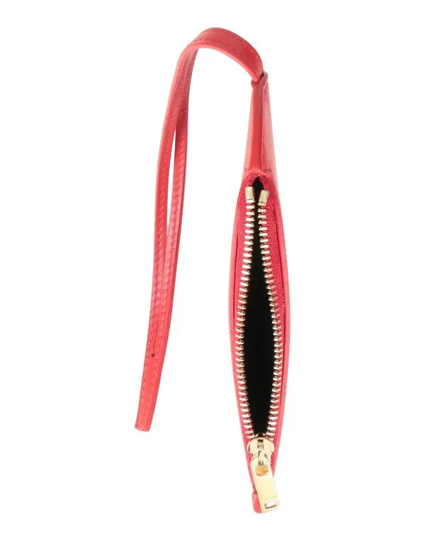 JIL SANDER Coin Purse Calfskin - Red