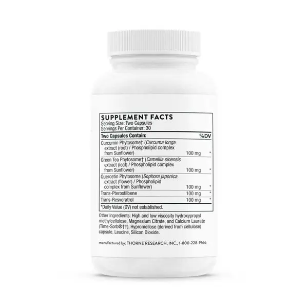 THORNE Polyresveratrol-sr 60 Capsules