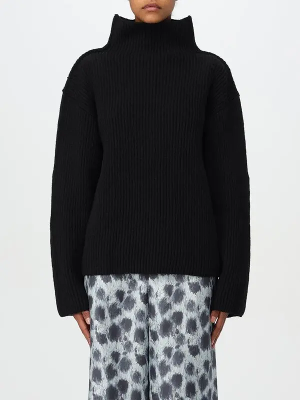 Marni Ribbed High Neck Sweater