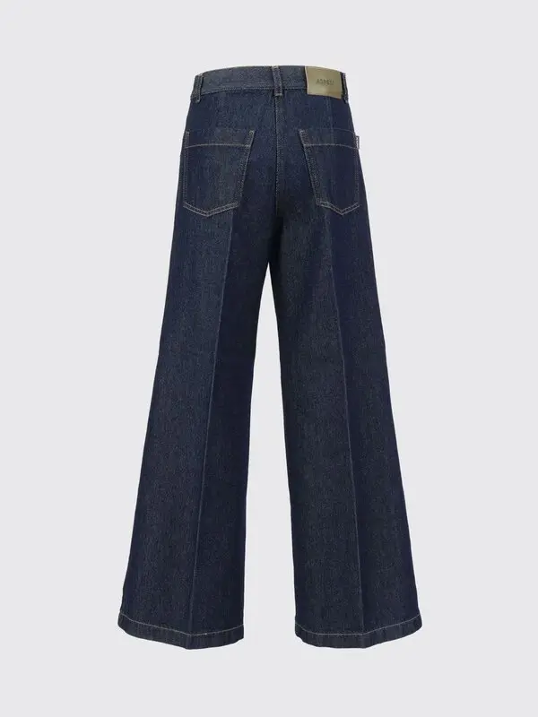 Aspesi Wide Leg Jeans - Blue
