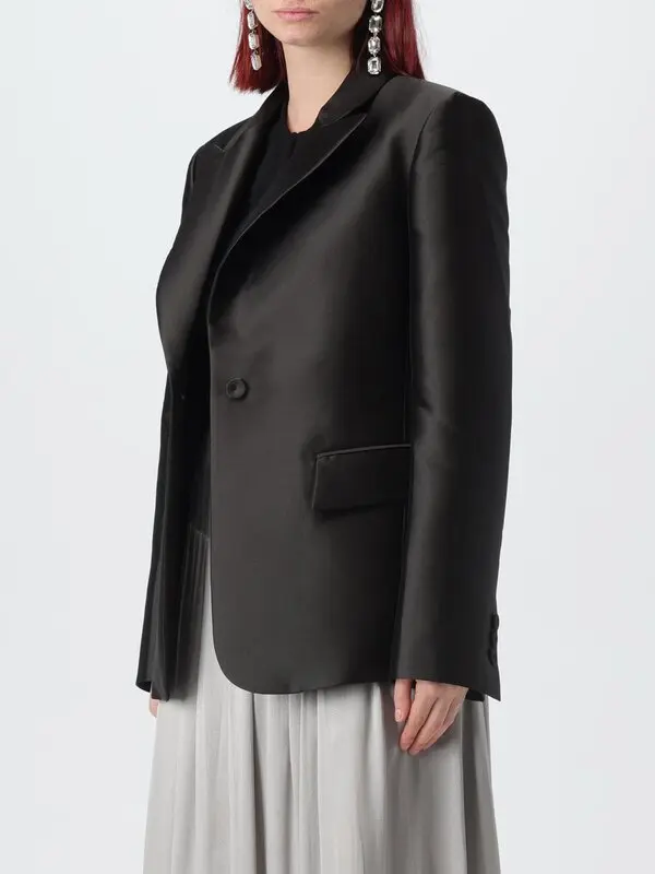 Alberta Ferretti Single Breasted Jacket - Black