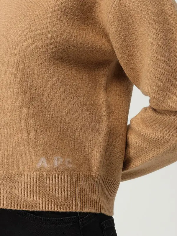 A.p.c. Pullover Sweater - Camel