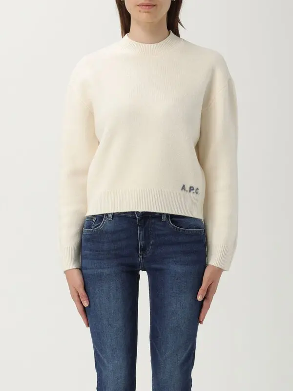 A.p.c. Pullover Sweater - Ecru