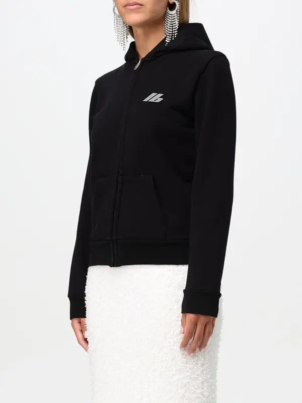 Balenciaga Logo Zip-up Hoodie
